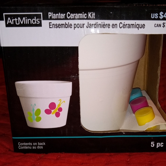 Artminds | Art | New Paint Your Own Flower Pot | Poshmark